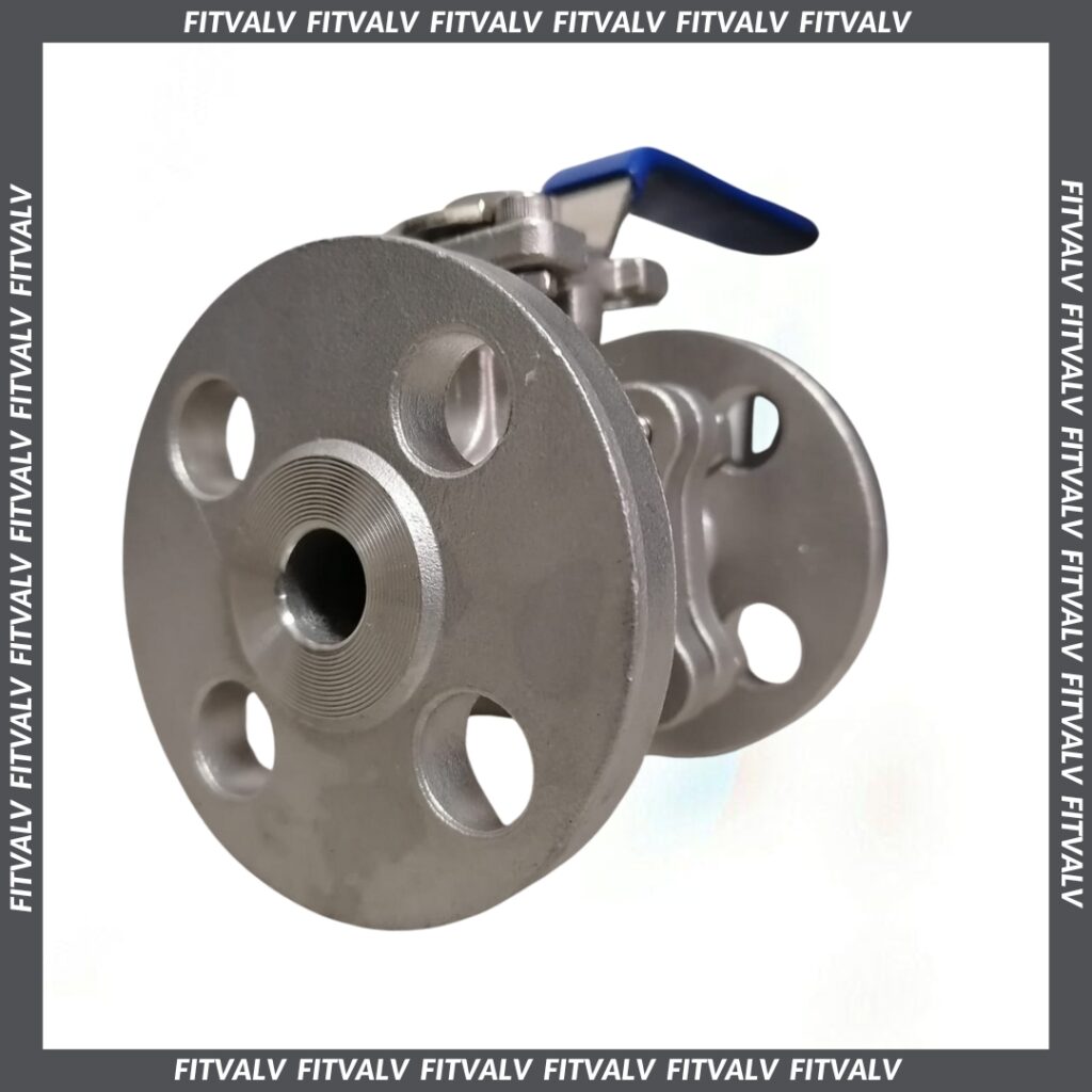 VÁLVULA DE BOLA CON FLANGES INOXIDABLE – Fitvalv
